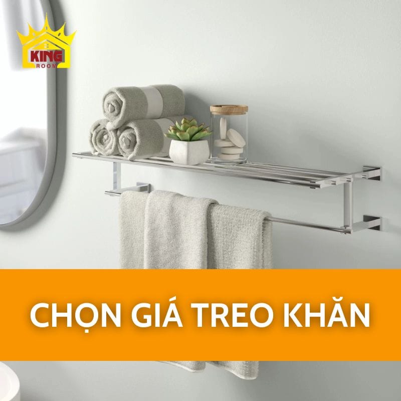Chọn giá treo khăn chất liệu nào để sử dụng lâu dài?